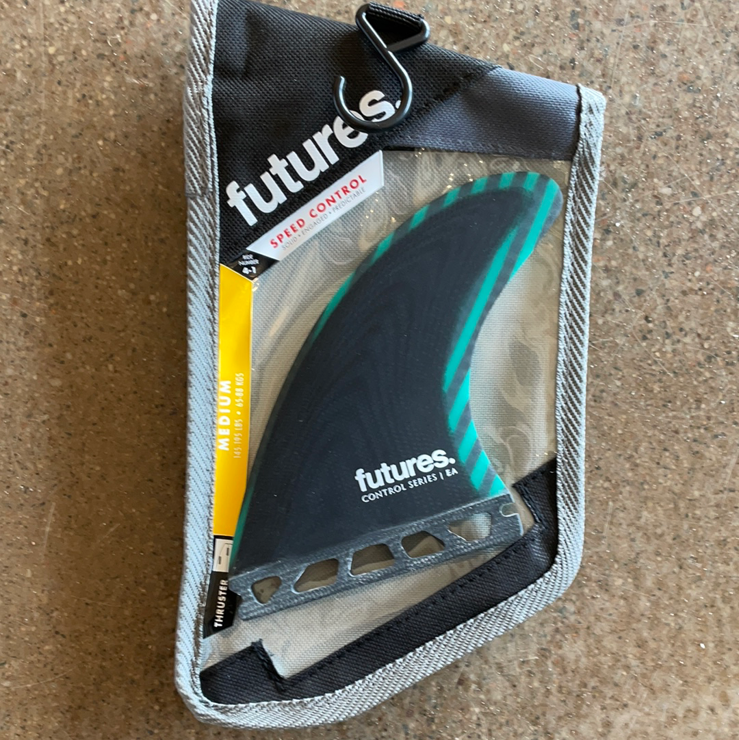Futures EA Control Fiberglass fins - Thruster | Lawrencetown Surf Company
